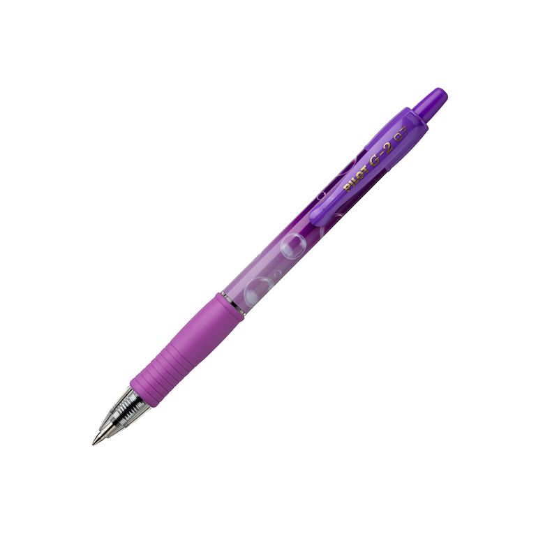 PILOT ROLER G2 BUBBLE 2025 LJUBIČASTI GRADIENT 0,7 PLAVI ISPISID: EK000844298