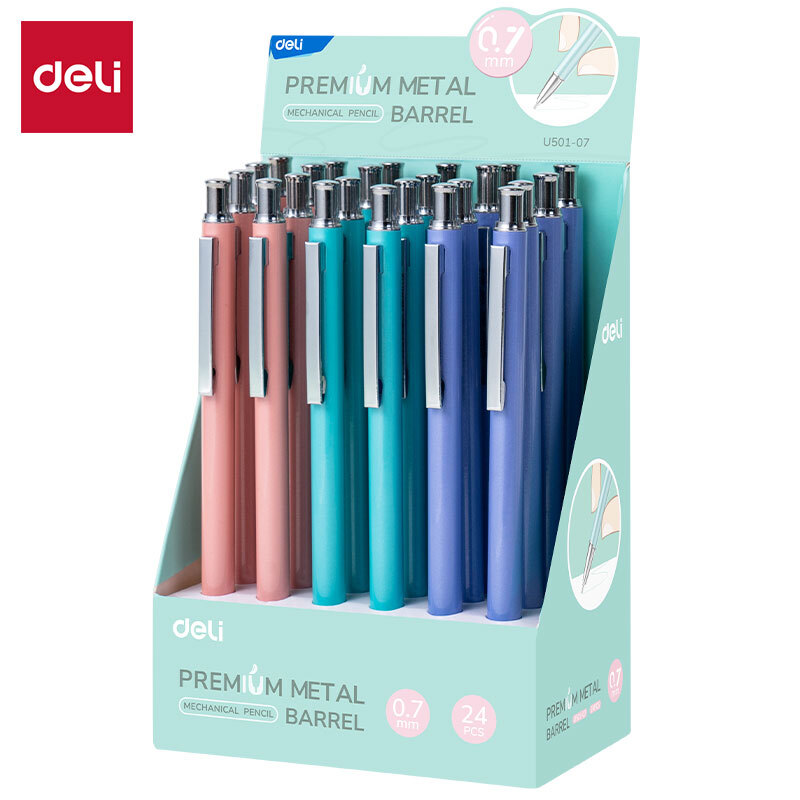 DELI TEHNIČKA OLOVKA PREMIUM METALNA 0,7mmID: EK000844728