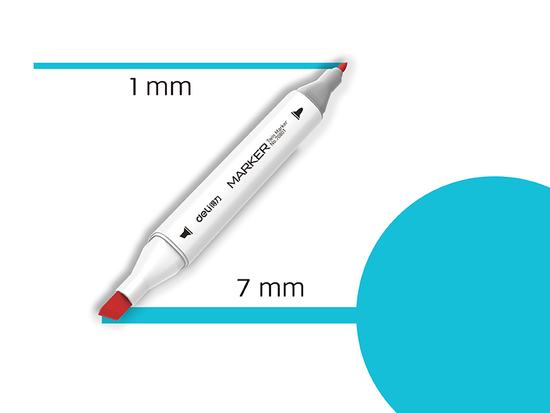 DELI MARKER SKETCH 66 BEBI PLAVA 70801A-66ID: EK000844861
