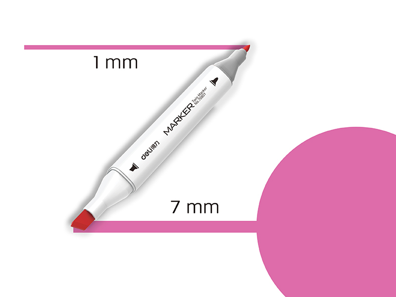 DELI MARKER SKETCH 6 JARKO ROZE 70801A-6ID: EK000844350