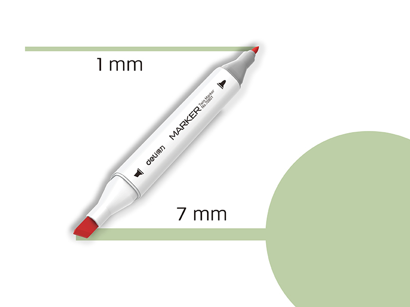 DELI MARKER SKETCH 175 LIMETA ZELENA 70801A-175ID: EK000845171