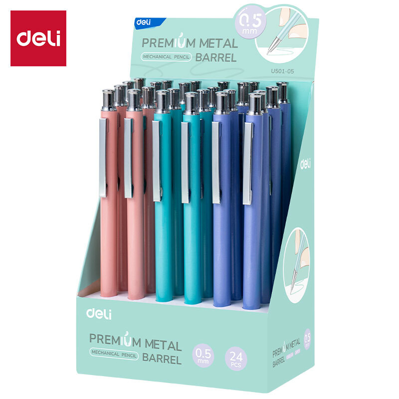 DELI TEHNIČKA OLOVKA PREMIUM METALNA 0,5mmID: EK000845964