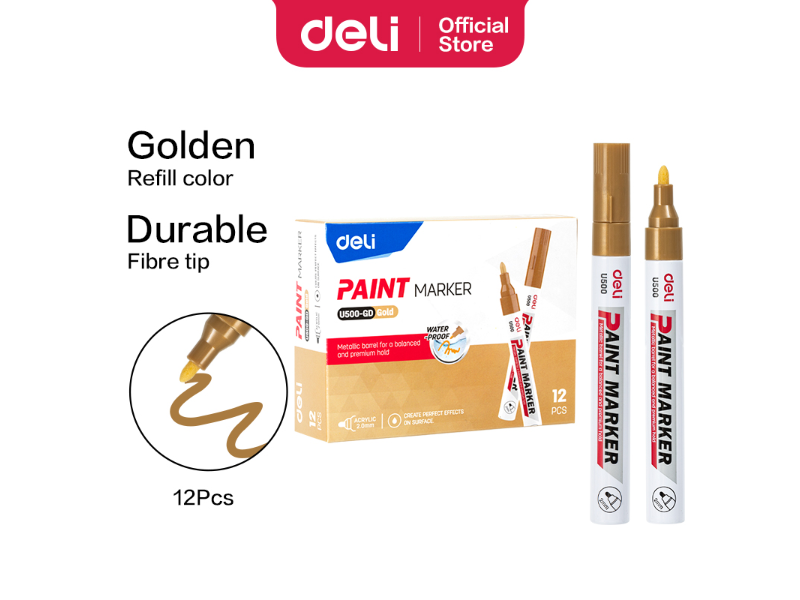 DELI PAINT MARKER zlatni medium EU500-gdID: EK000846084