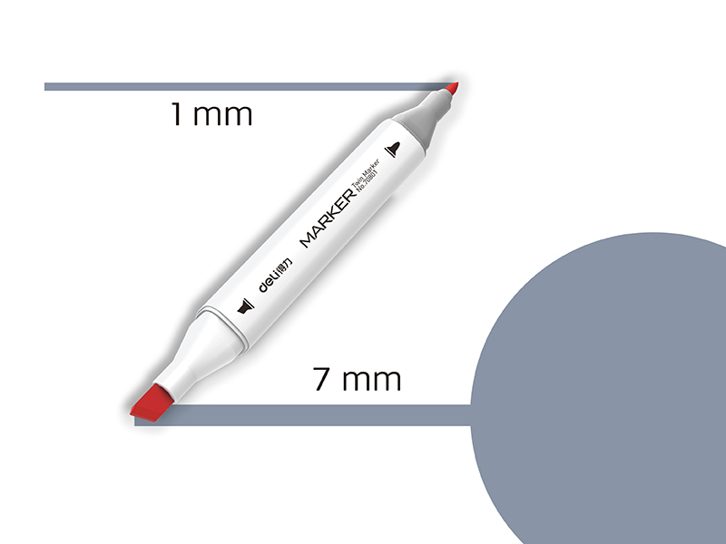 DELI MARKER SKETCH CG5 SIVA 70801A-CG5ID: EK000846266