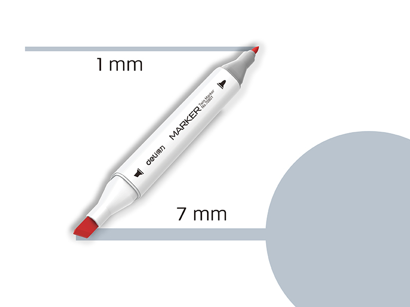 DELI MARKER SKETCH GG3 ZELENO-SIVA 70801A-GG3ID: EK000845398