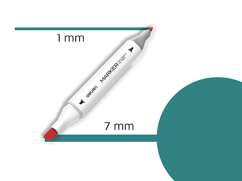 DELI MARKER SKETCH 53 TIRKIZNO ZELENA 70801A-53ID: EK000846278