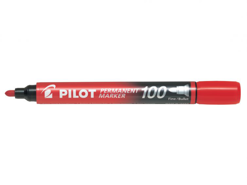 PILOT MARKER PERMANENT 100 OKRUGLI VRH CRVENIID: EK000845360