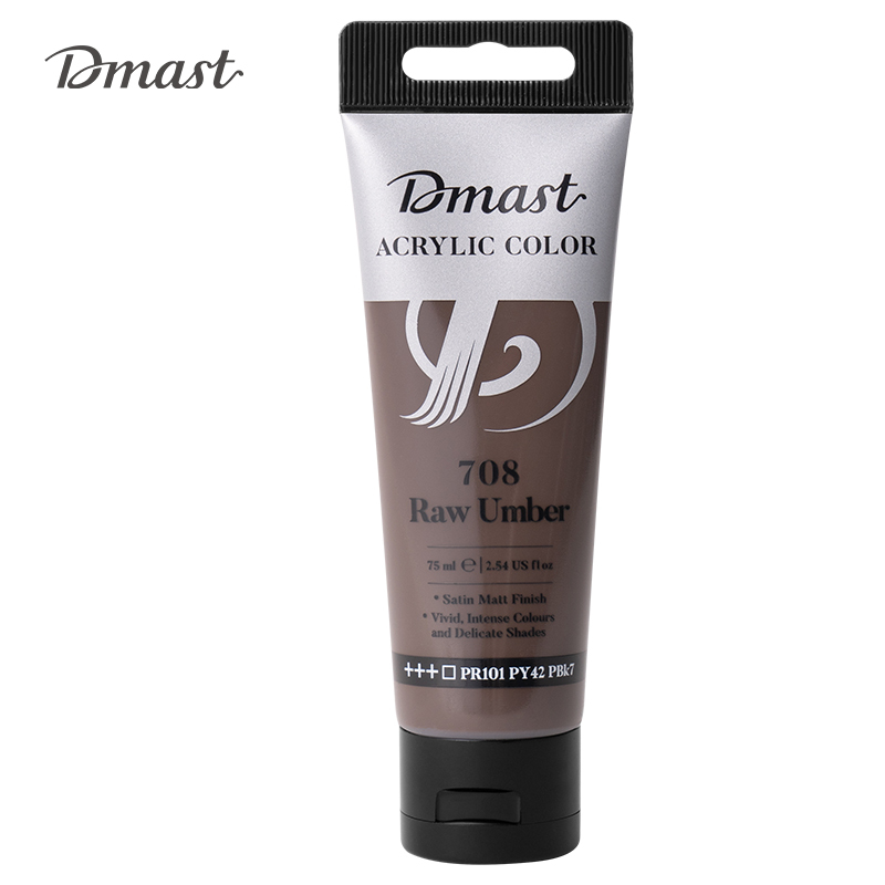 DELI AKRILNA BOJA DMAST PEBEO 75ml 708 RAW UMBER EC330-RUID: EK000844318