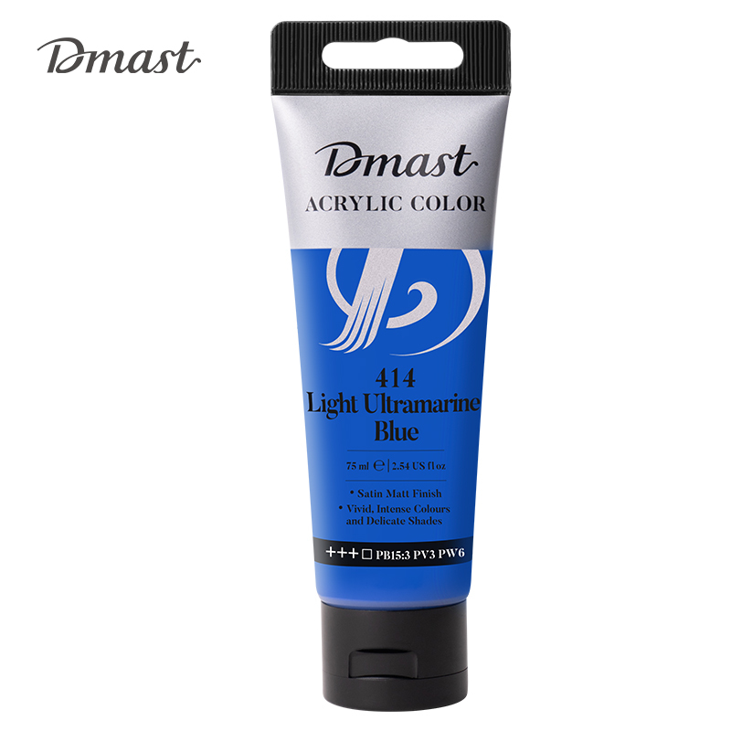 DELI AKRILNA BOJA DMAST PEBEO 75ml 414 LIGHT ULTRAMARINE BLUE EC330-LUBID: EK000844758