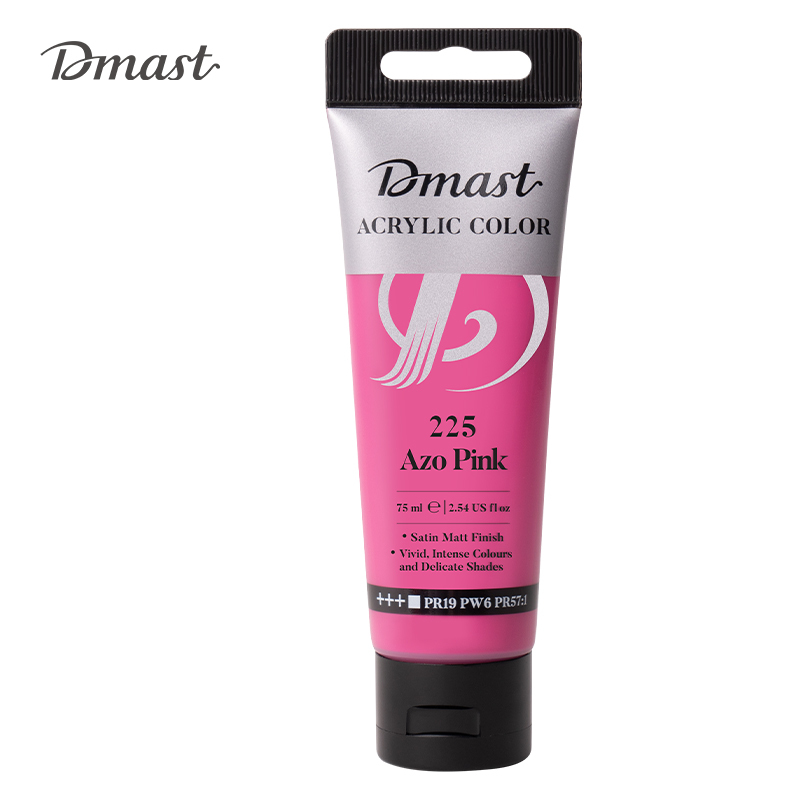 DELI AKRILNA BOJA DMAST PEBEO 75ml 225 AZO PINK EC330-APID: EK000845353