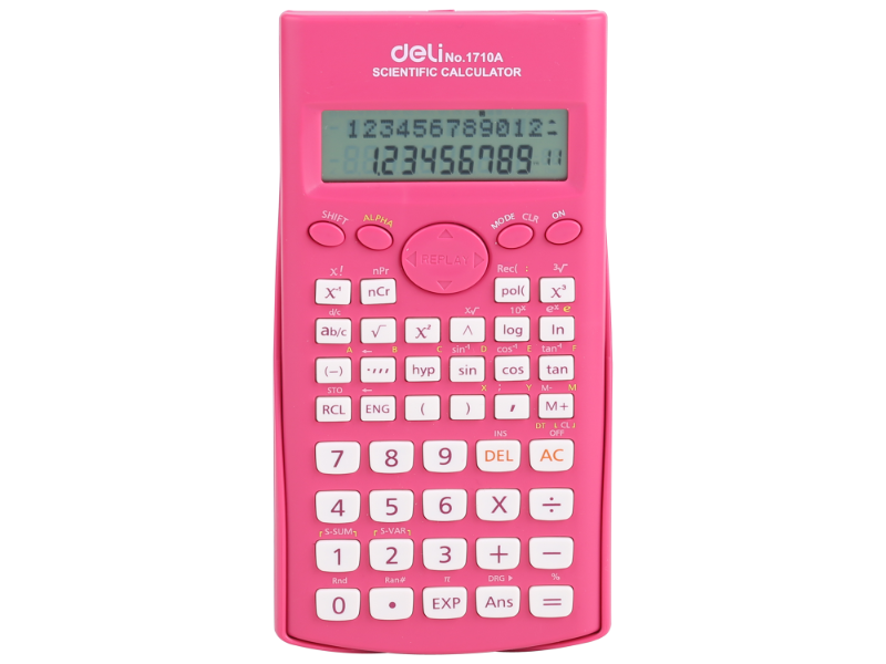 DELI KALKULATOR MATEMATIČKI PINK E1710AID: EK000844885
