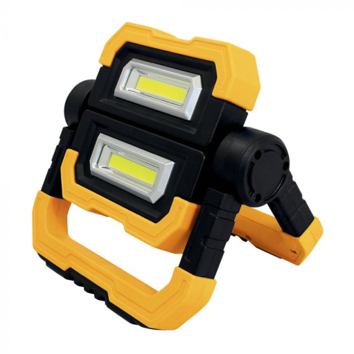 Commel C308-313 akumulatorski LED reflektor, 10W, 900lm, 6000K, IP44