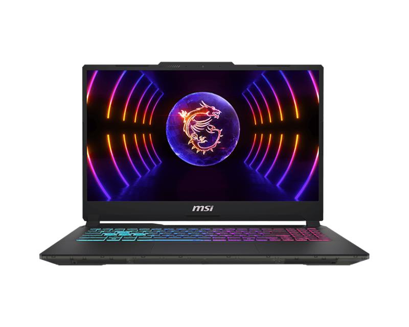 MSI Cyborg 15 A13VE (Translucent Black, Metal Top) 10-Core i7-13620H (6P+4E) 4.9GHz/24MB 16GB DDR5 512GB-SSD-M.2-NVMe 15.6" FHD IPS AG (1920x1080) 45%-sRGB 144Hz 720p RTX-4050/6GB GLan WiFi-A/X BT...