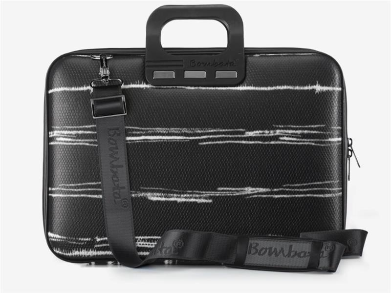 Torba BOMBATA Medio Black&White 13"/Crna