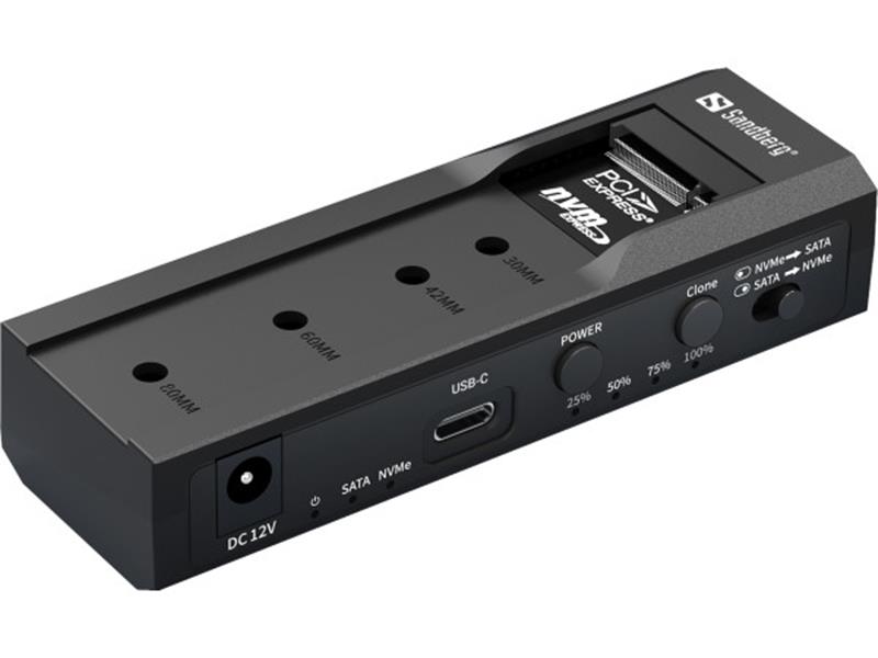 USB Docking Sandberg M2 + NVMe + SATA 136-49