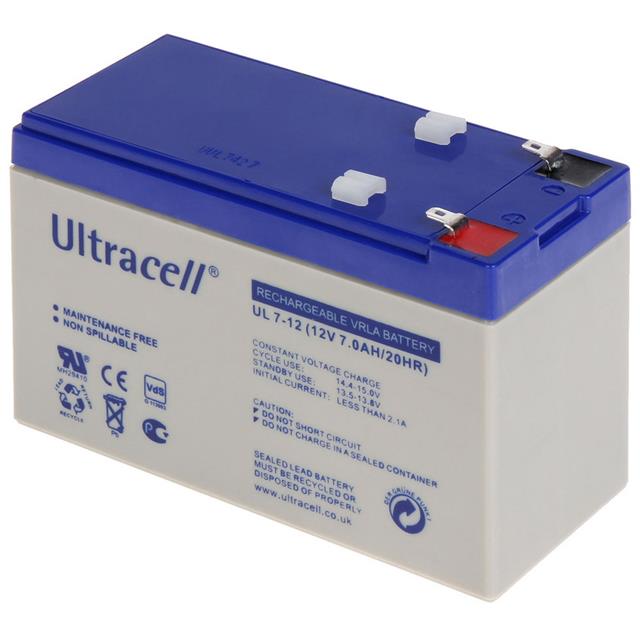 Ultracell Battery 12V / 7.0Ah, UPS, alarmni sistemi