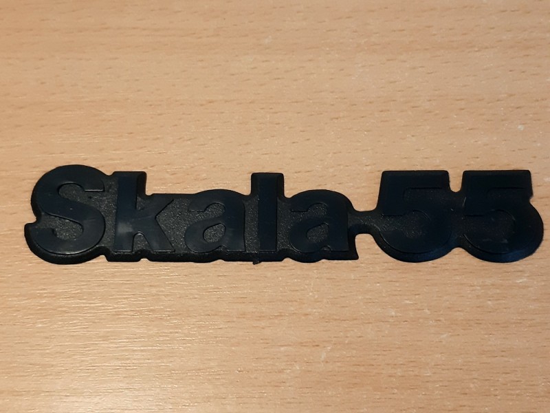Oznaka za auto - Skala 55