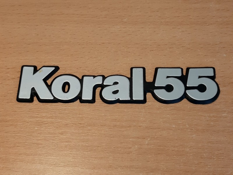 Oznaka za auto - Koral 55