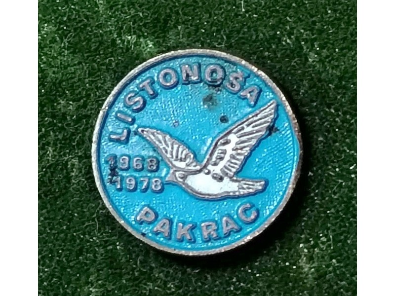 GOLUBARSKA-LISTONOŠA PAKRAC 1968-1978.