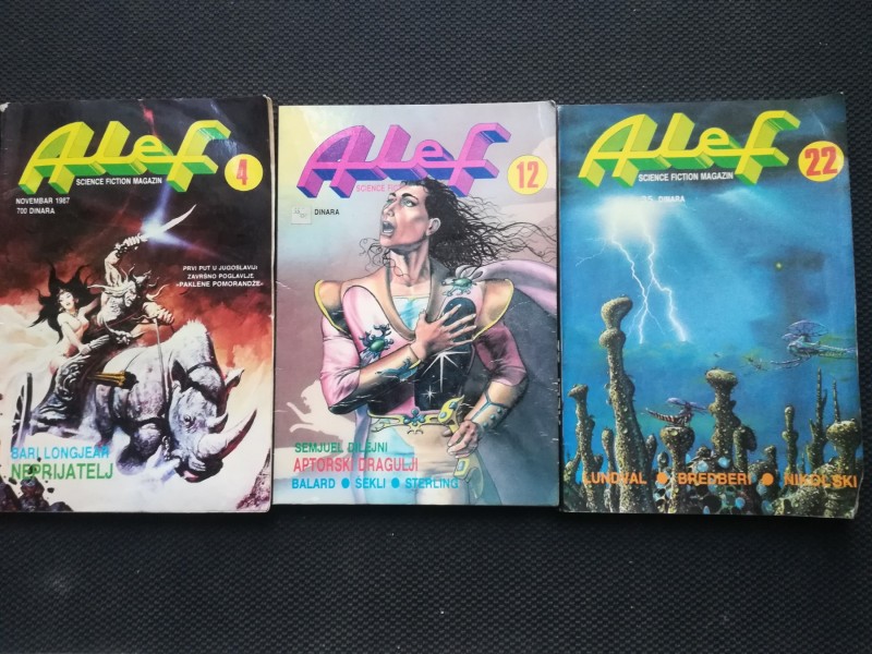 ALEF Časopisi br. 4,12 i 22
