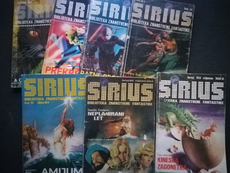 SIRIUS časopisi 7 kom
