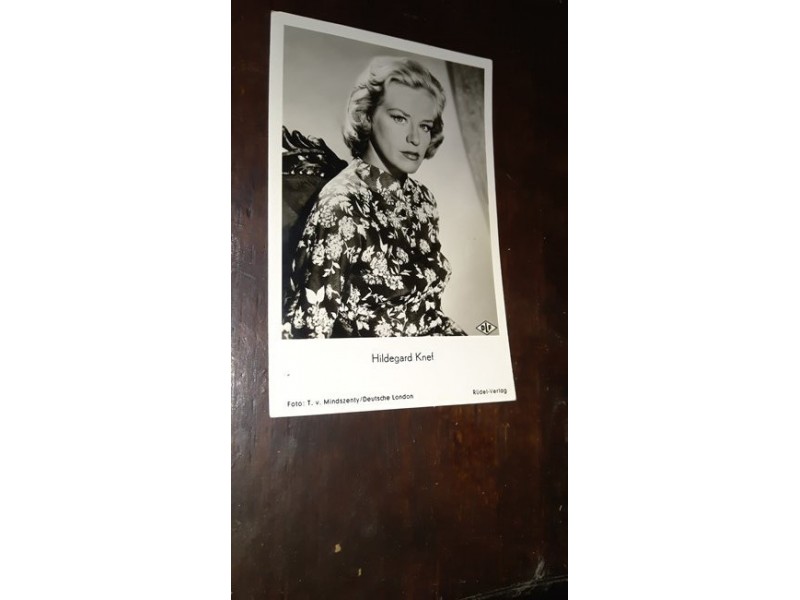 Nemačka filmska razglednica-Hildegard Knef