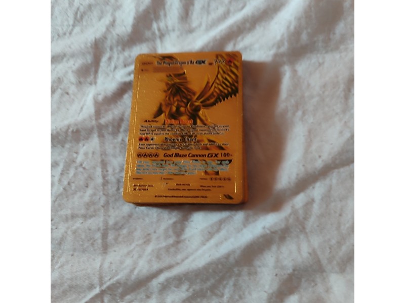 Lot 26 komada pokemon zlatne karte