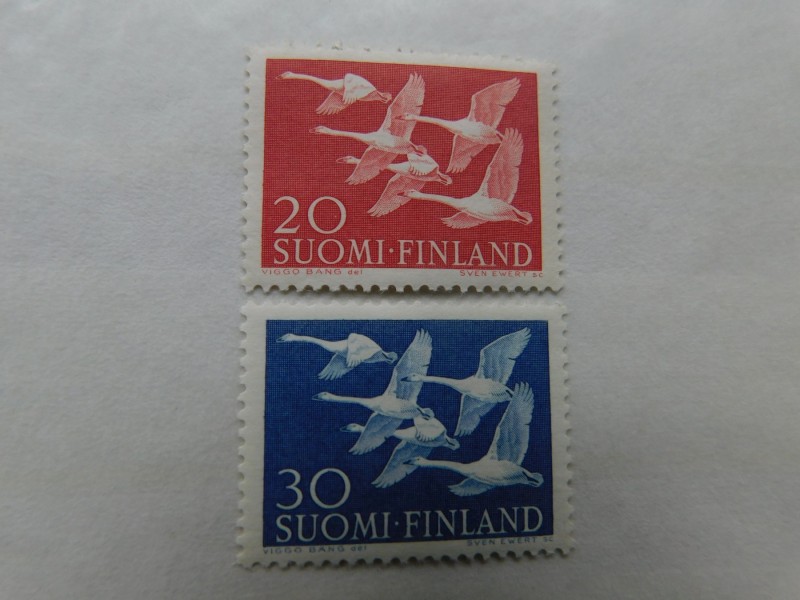 FINSKA 1956 KOMPLET ČISTA SERIJA