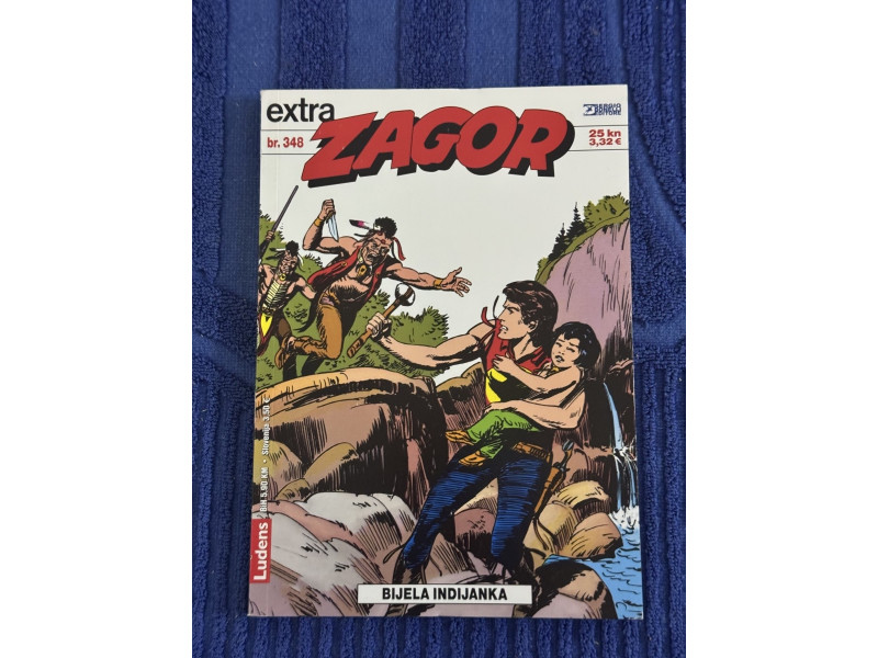 ZAGOR EXTRA 348 BIJELA INDIJANKA ludens