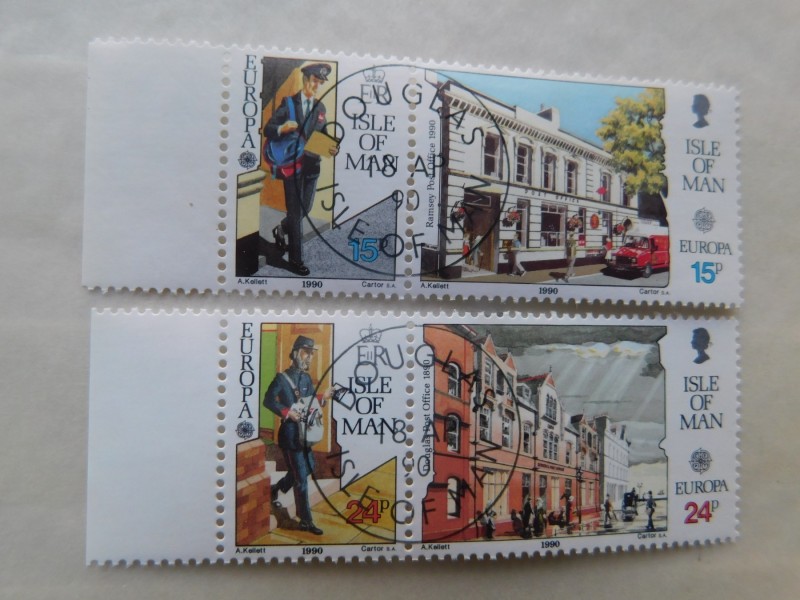 ISLE OF MAN EUROPA 1990 KOMPLET SERIJA