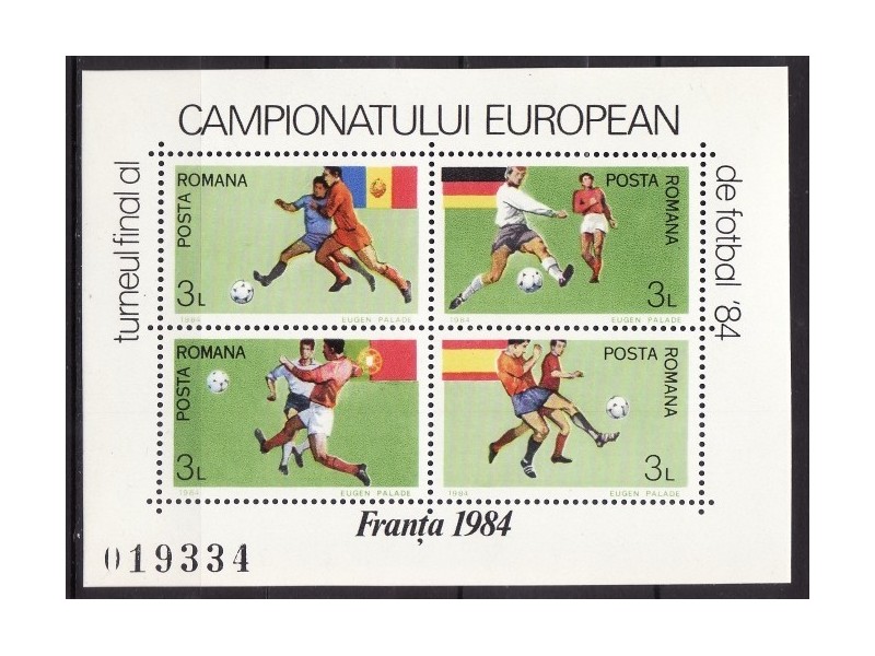 Rumunija - Bl fudbal - 1984.