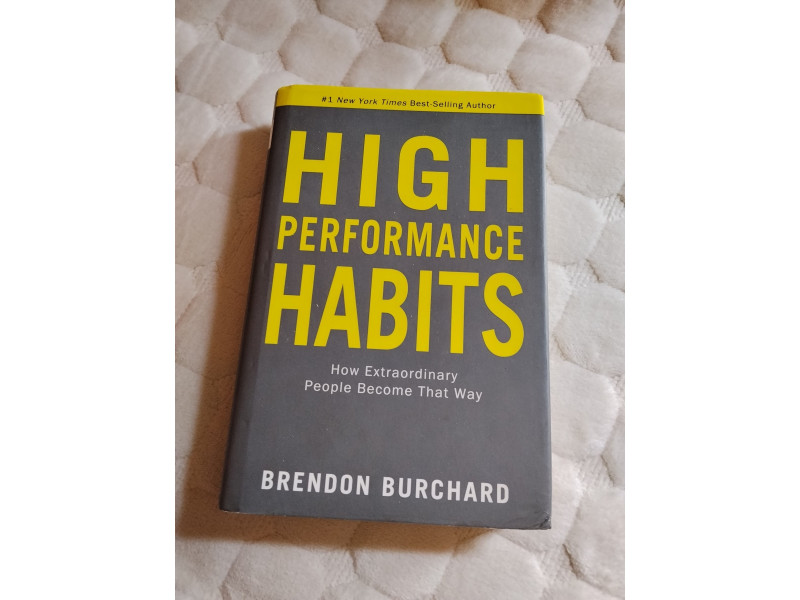 High Performance Habits-Brendon Burchard