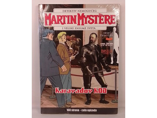 Marti Misterija 13: Karavađov kod - celofan