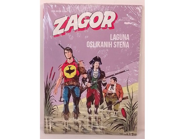 Zagor 231: Laguna oslikanih stena - celofan