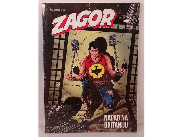 Zagor 227: Napad na Britaniju - celofan