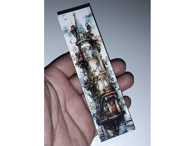 Obeleživač za knjige (bookmarker) – 15 x 4 cm