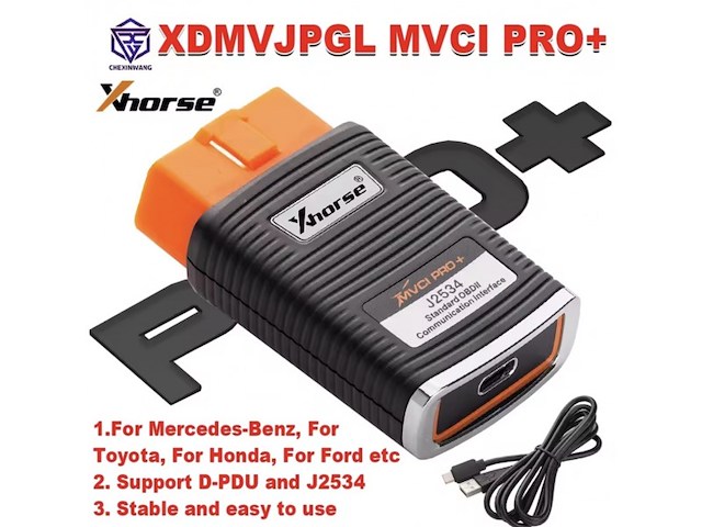 Novo - Xhorse XDMVJPGL MVCI Pro + J2534 OBD2 Nova Verzi