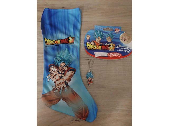 Bozicna carapa Dragon Ball Super sa priveskom