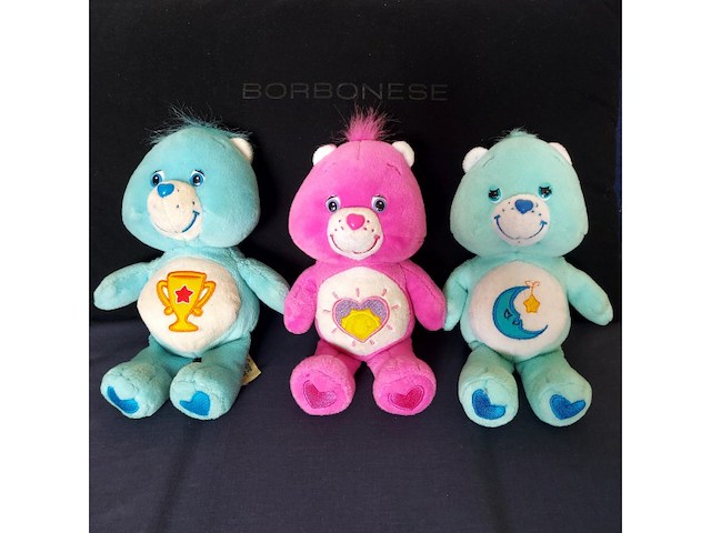 Meca Dobric Care Bears LOT 2002/03/2005 god. 23 cm