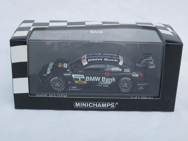 1:43 minichamps BMW M3 DTM E92