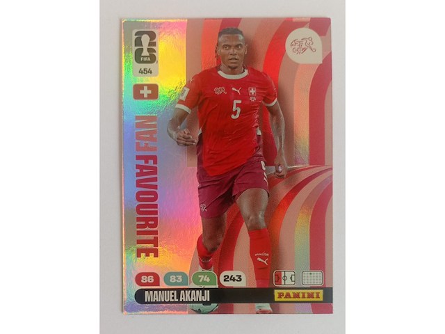 2026 Fifa World Cup Adrenalyn XL Manuel Akanji FF