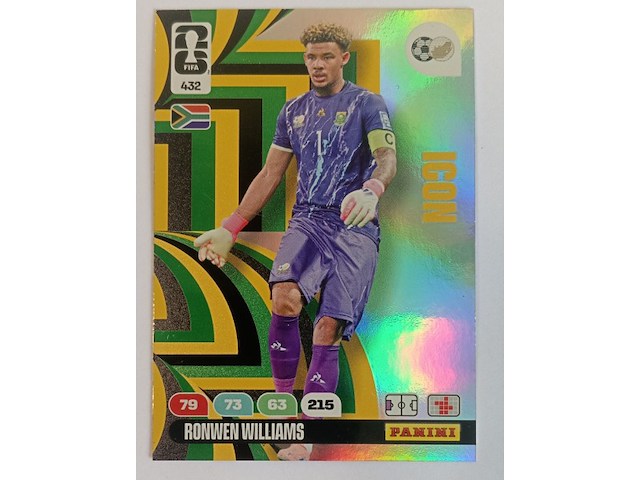 2026 Fifa World Cup Adrenalyn XL Williams Icon