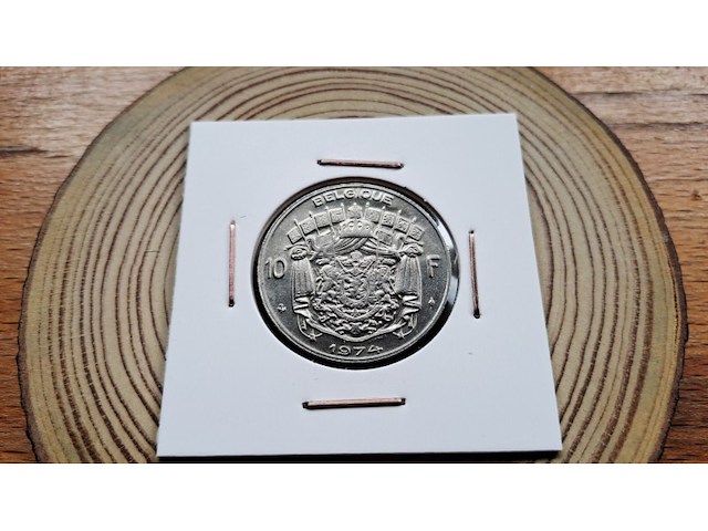 BELGIJA 10 FRANAK 1974 GODINA