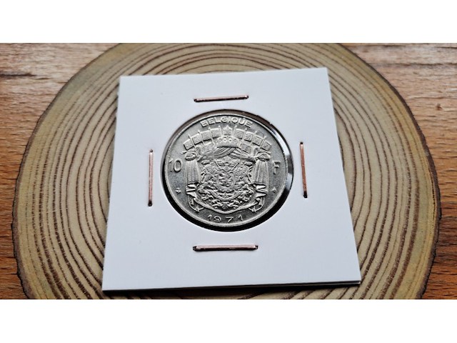 BELGIJA 10 FRANAK 1971 GODINA
