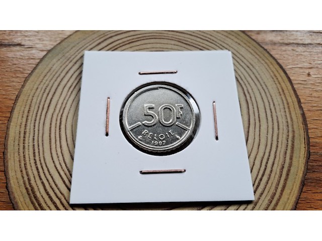BELGIJA 50 FRANAK 1987 GODINA