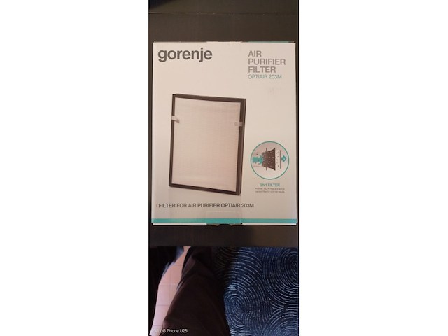 Gorenje optiair 203m filter vazduha