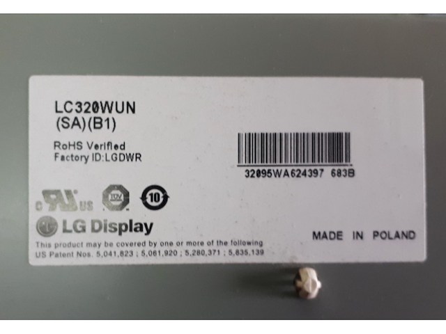 LCD Panel 32` , LC320WUN (SA) (B1)    za LG-32LH4000-ZA