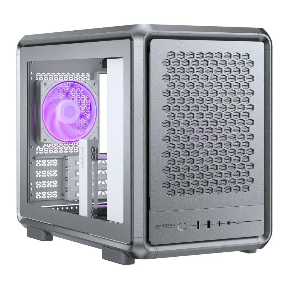 COOLER MASTER MasterFrame 400 Mesh Silver