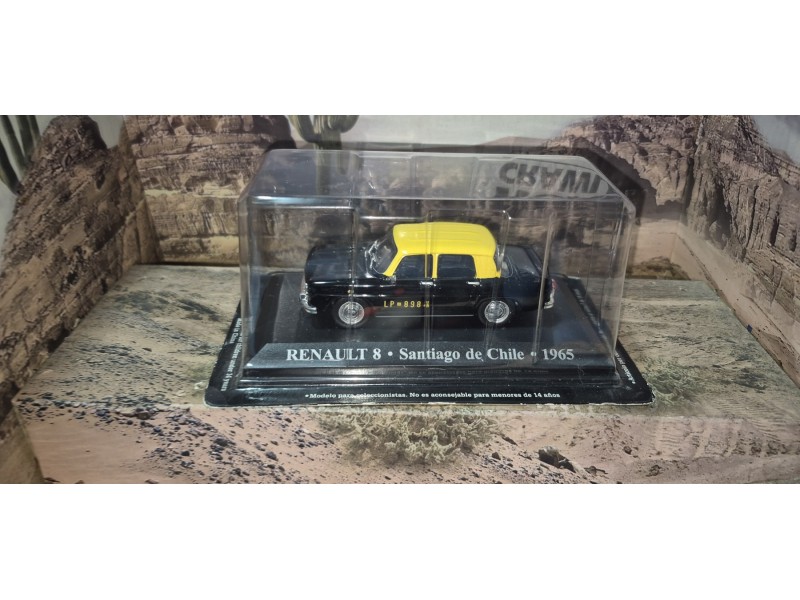 DeAgostini Taxi Renault 8 Santiago De Chile (1965) 1:43