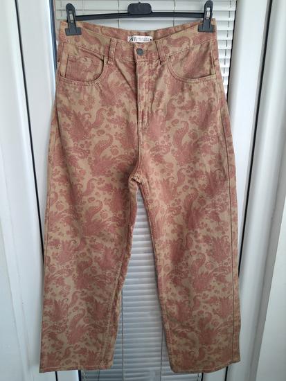 ZARA pantalone duboke retro dezen vel M